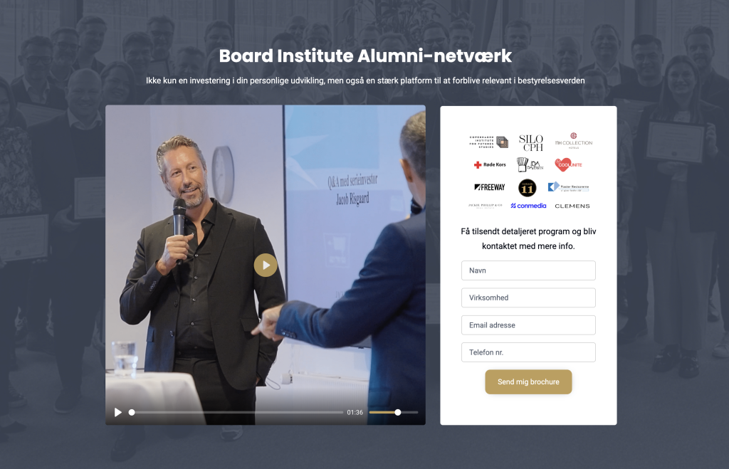 Bestyrelsesnetværk ⭐ Alumni-netværk ⇨ Board Institute